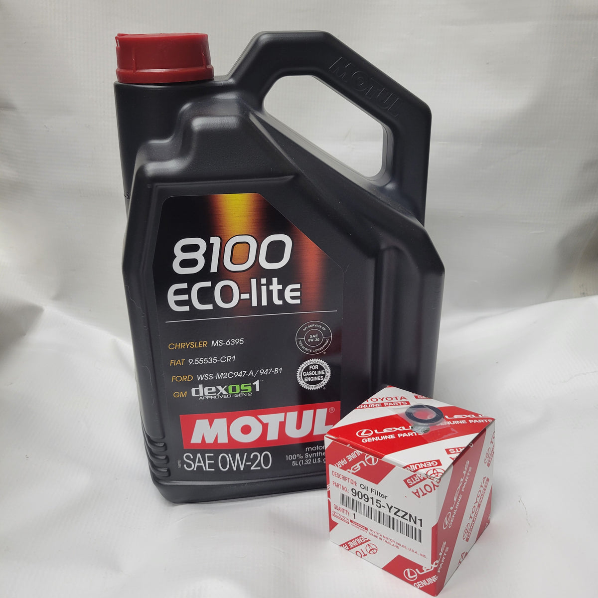 USR 2023+ Toyota GR Corolla Oil Change Package - Motul 8100 Eco-Lite 0 ...