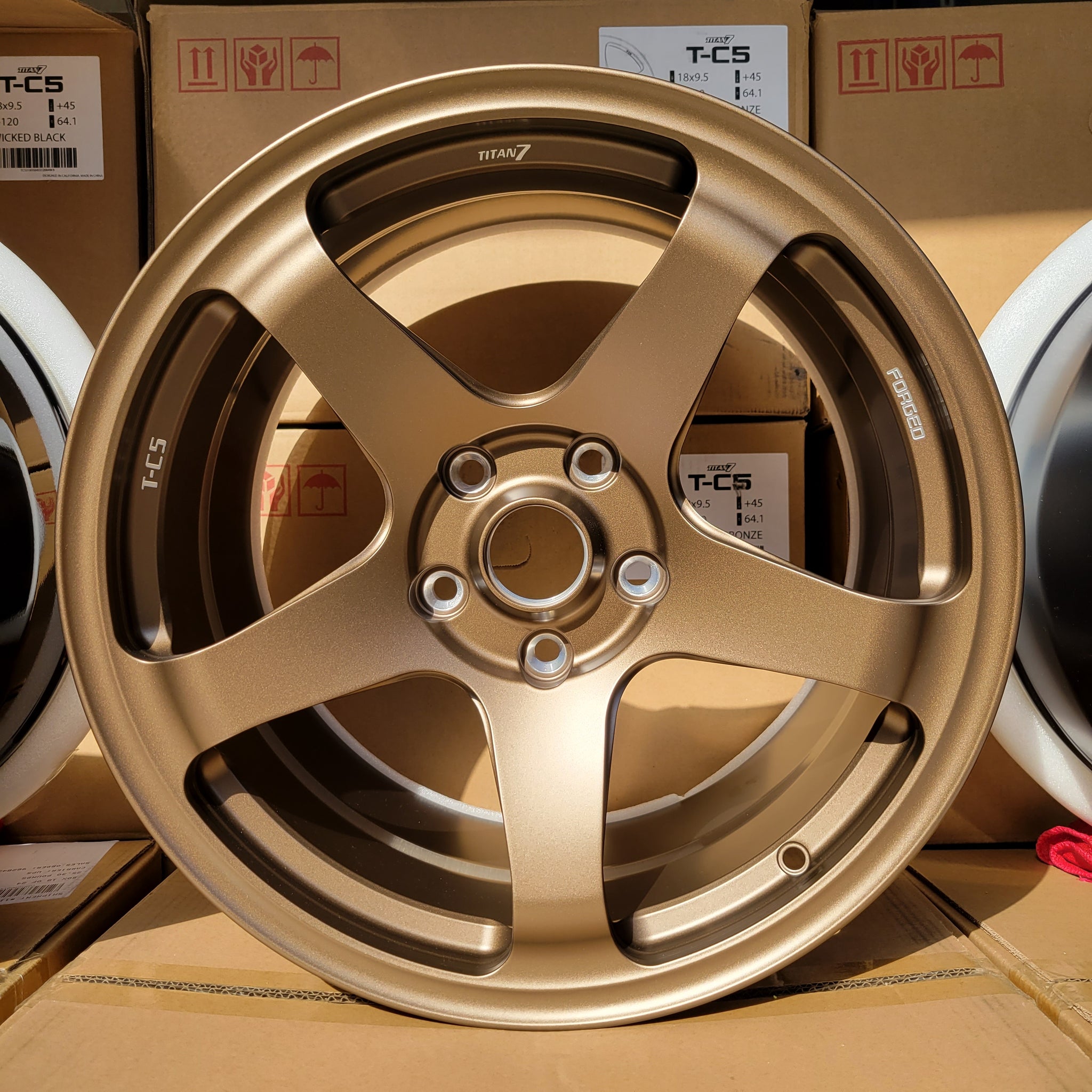 Titan 7 T-C5 Forged Wheel Set - 18x9 - Toyota GR86 – United Speed Racing