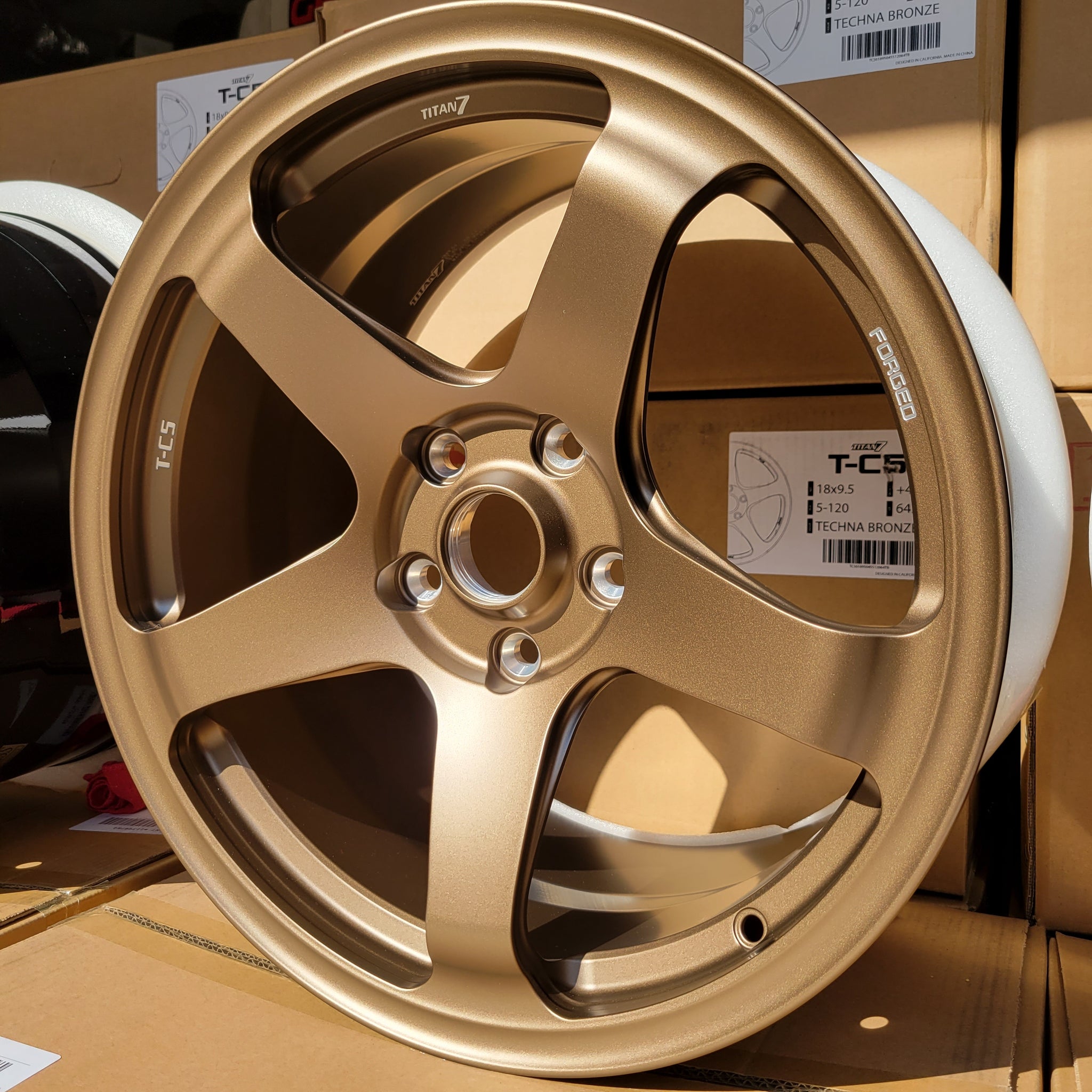 Titan 7 T-C5 Forged Wheel Set - 18x9 - Toyota GR86 – United Speed Racing