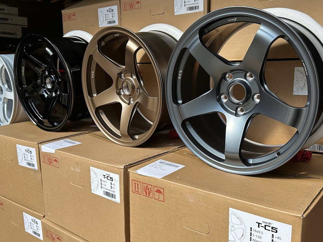 Titan 7 T-C5 Forged Wheel Set - Toyota 23+ GR Corolla – United Speed Racing