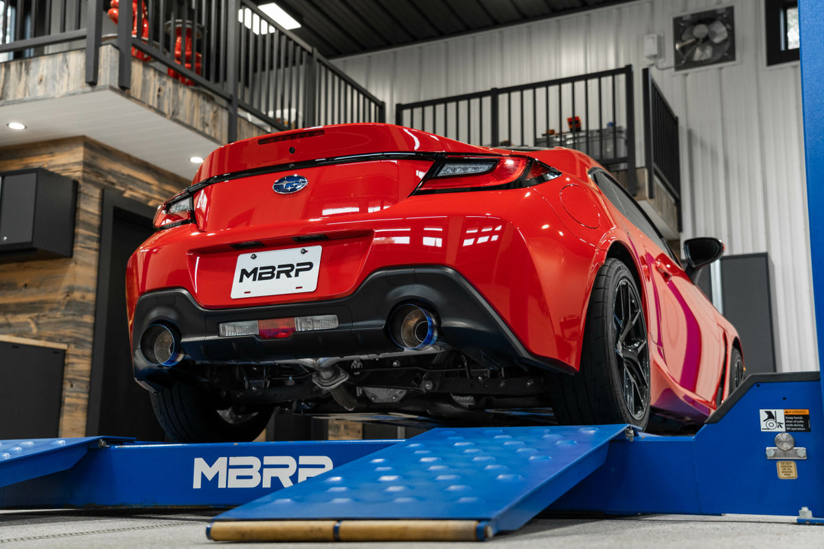 MBRP T304 SS 2.5in Axle-Back Dual Split Rear - 2023 Subaru BRZ/Toyota ...