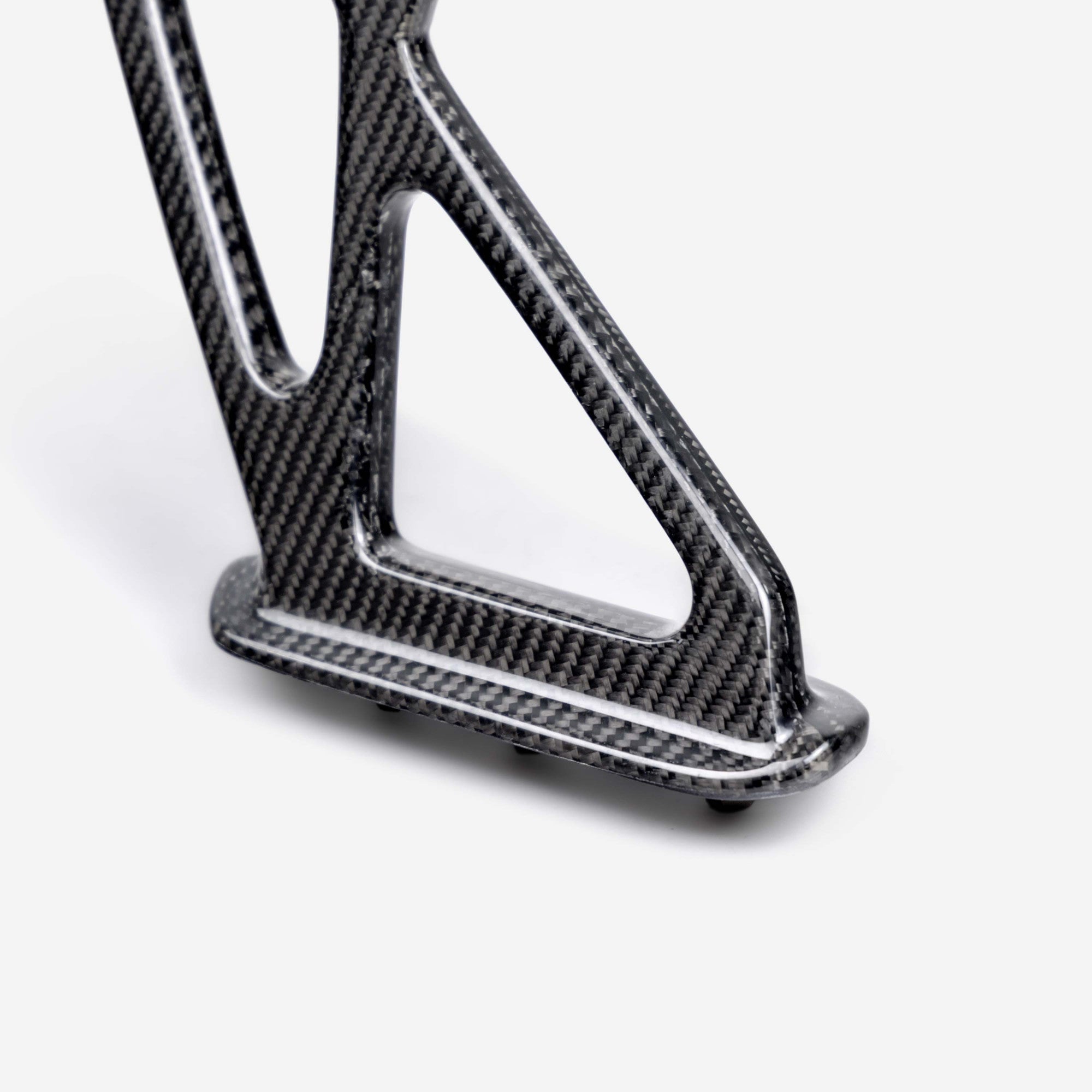 Seibon Carbon OEM-style Carbon Fiber Rear Spoiler Mounting Bracket - 2 ...
