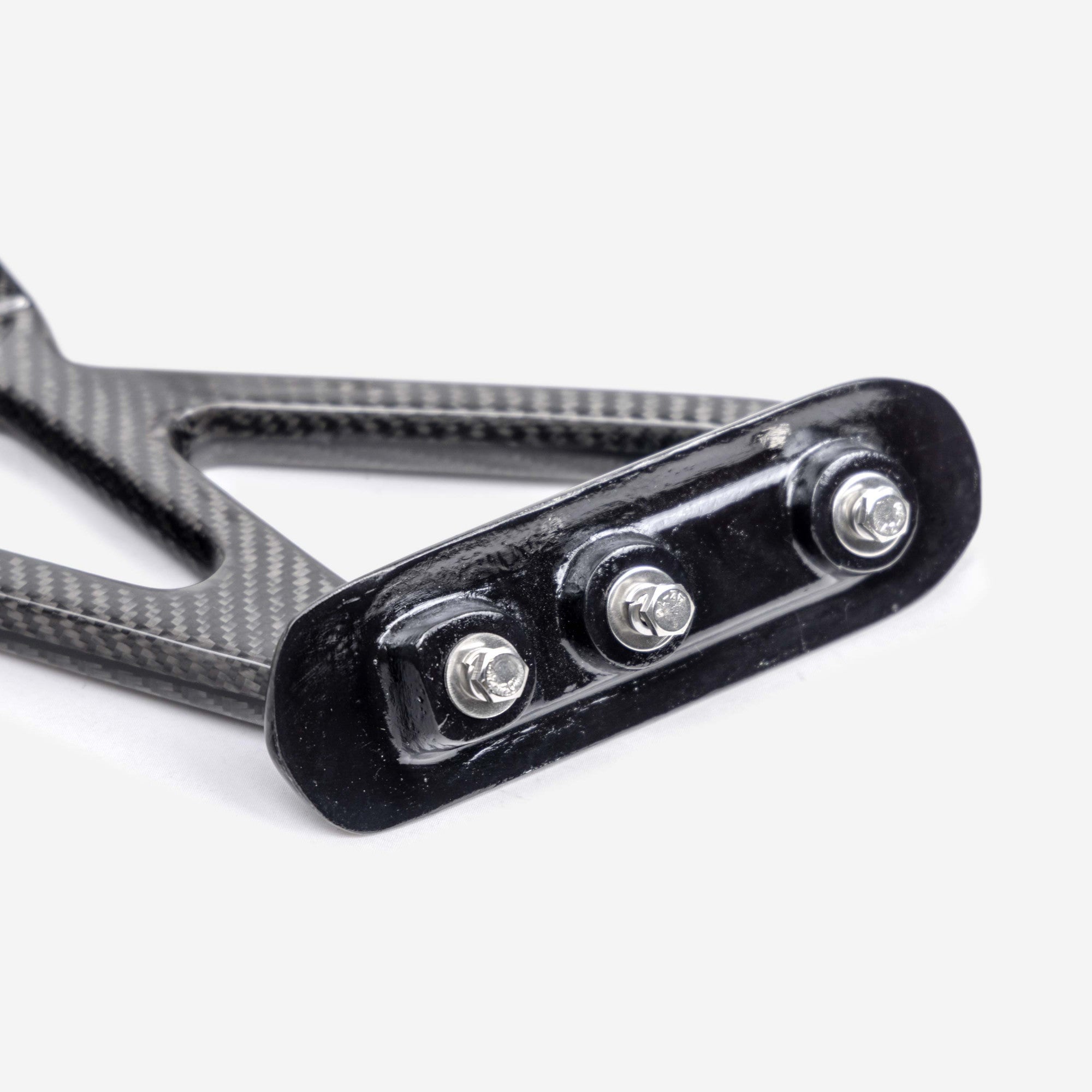Seibon Carbon OEM-style Carbon Fiber Rear Spoiler Mounting Bracket - 2 ...