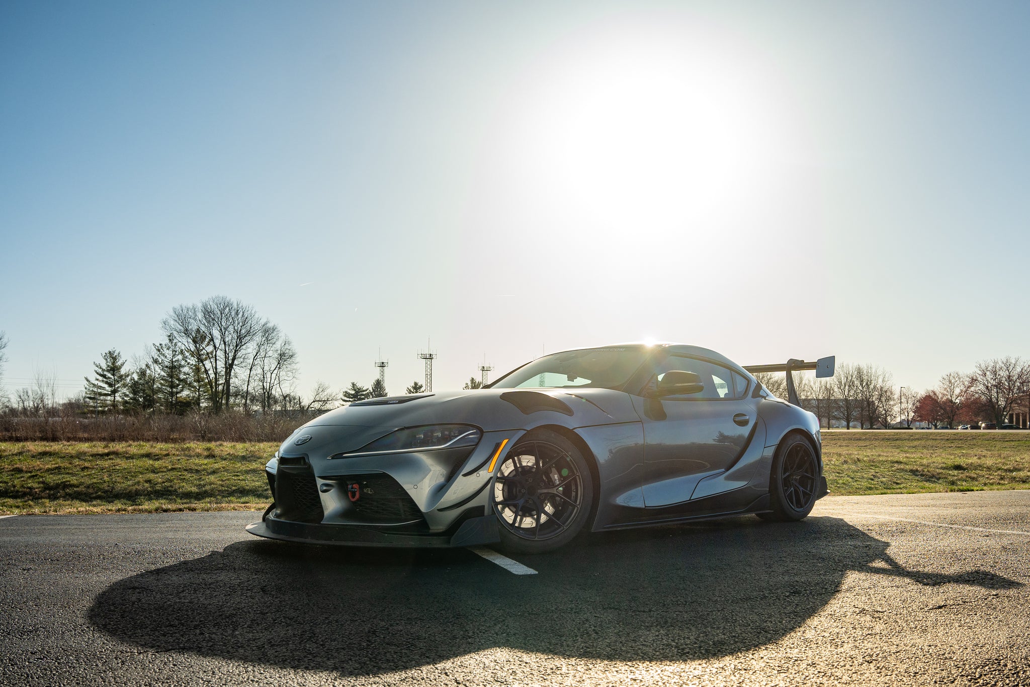 Verus Engineering Swan Neck UCW Rear Wing Kit - Mk5 Toyota Supra ...