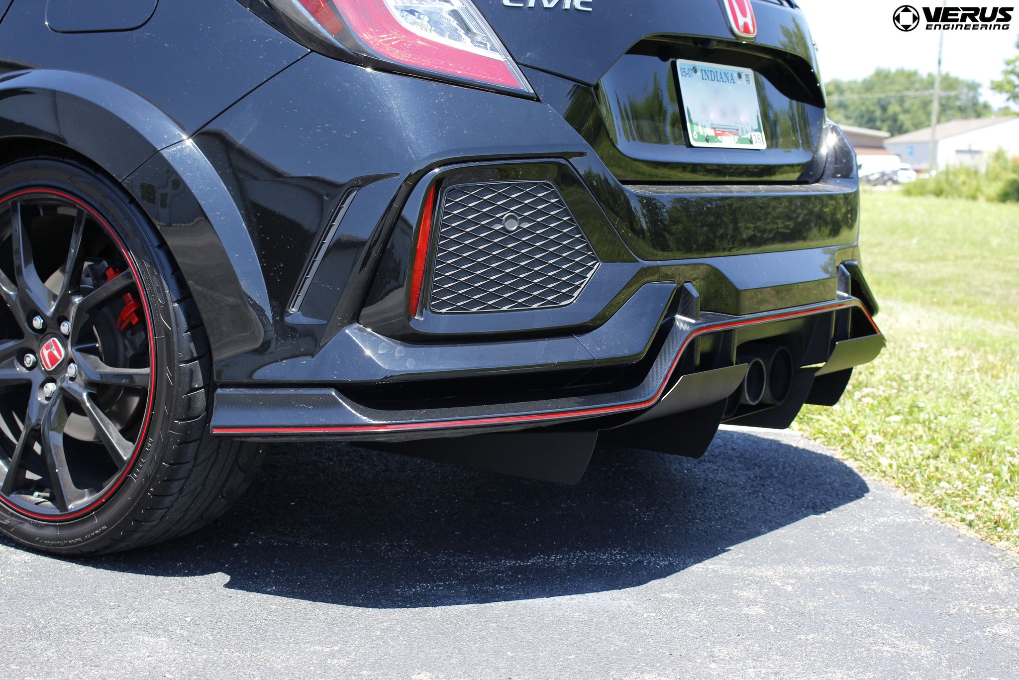 Verus Engineering Rear Diffuser - 10th Gen Honda Civic Type R FK8 ...