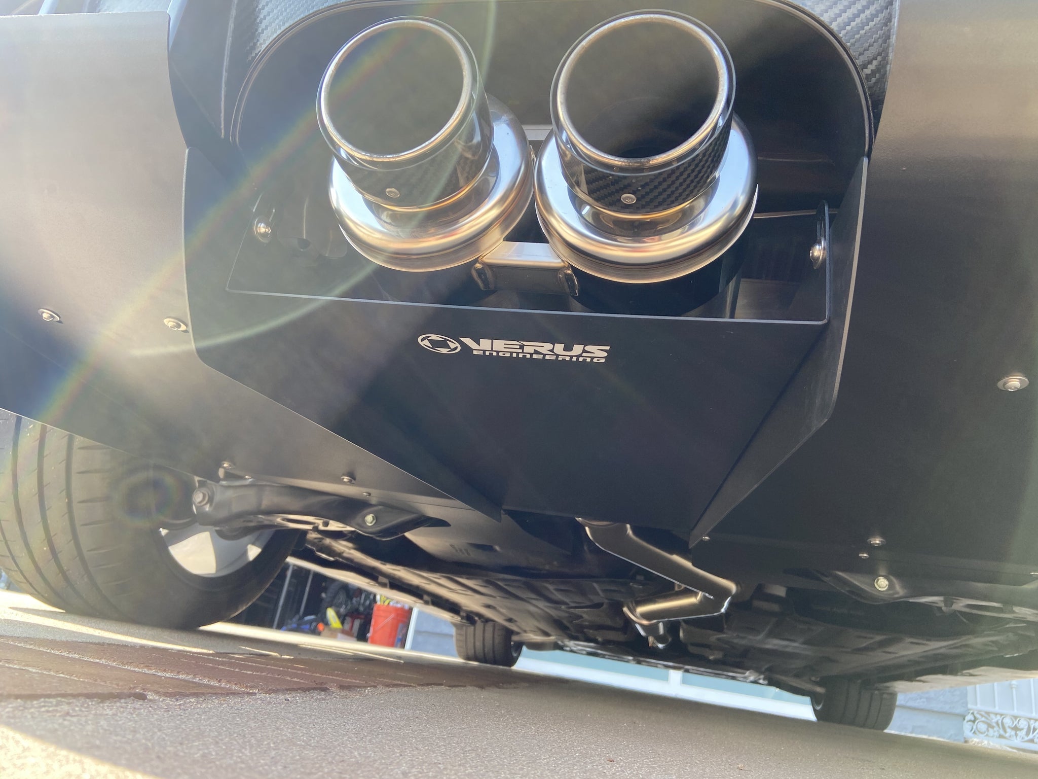 Verus Engineering Rear Diffuser - 10th Gen Honda Civic Type R FK8 ...