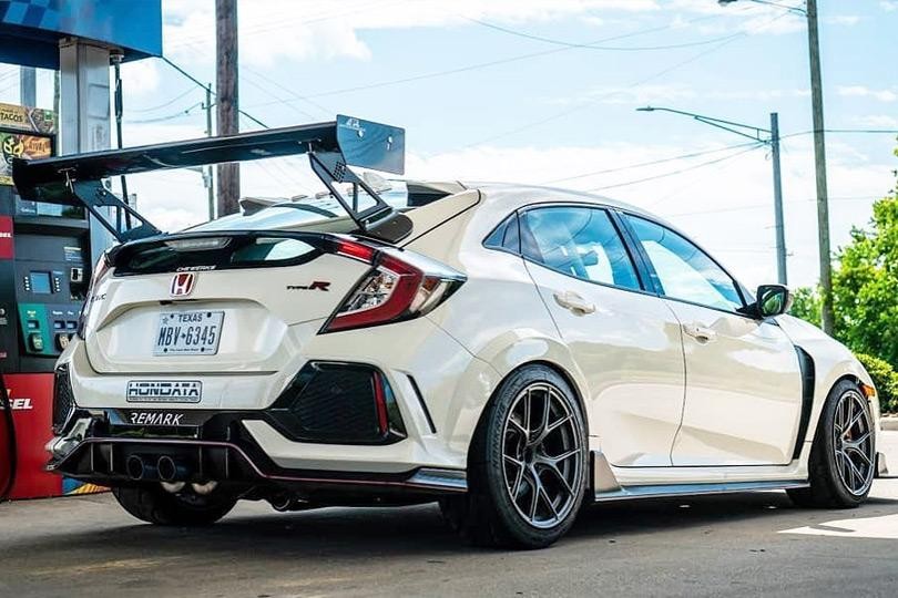 APR Performance GT-250 Adjustable Wing 61" - 2017-2021 Honda Civic Typ ...