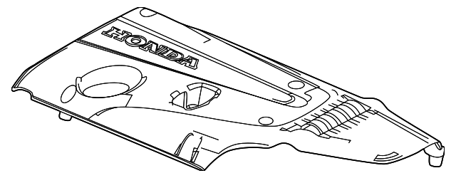 Honda OEM Engine Cover - 2017+ Civic Type R FK8 – United Speed Racing