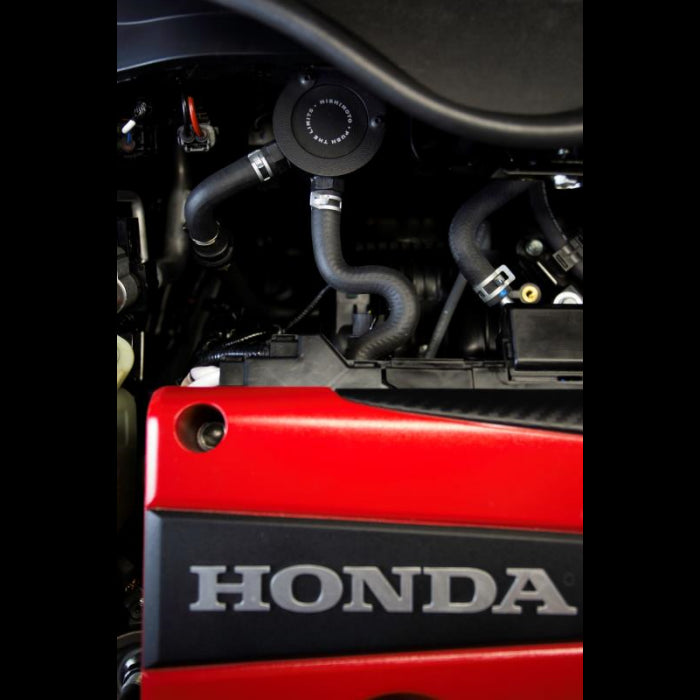 Mishimoto Baffled Oil Catch Can Kit for 2017+ Honda Civic Type-R FK8/F ...