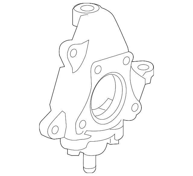 Honda OEM Front Right Knuckle for 2017+ Honda Civic Type R FK8 – United ...