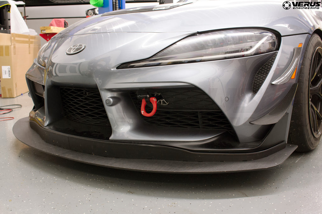 Verus Engineering High-Downforce Front Splitter Kit - Mk5 Toyota Supra ...