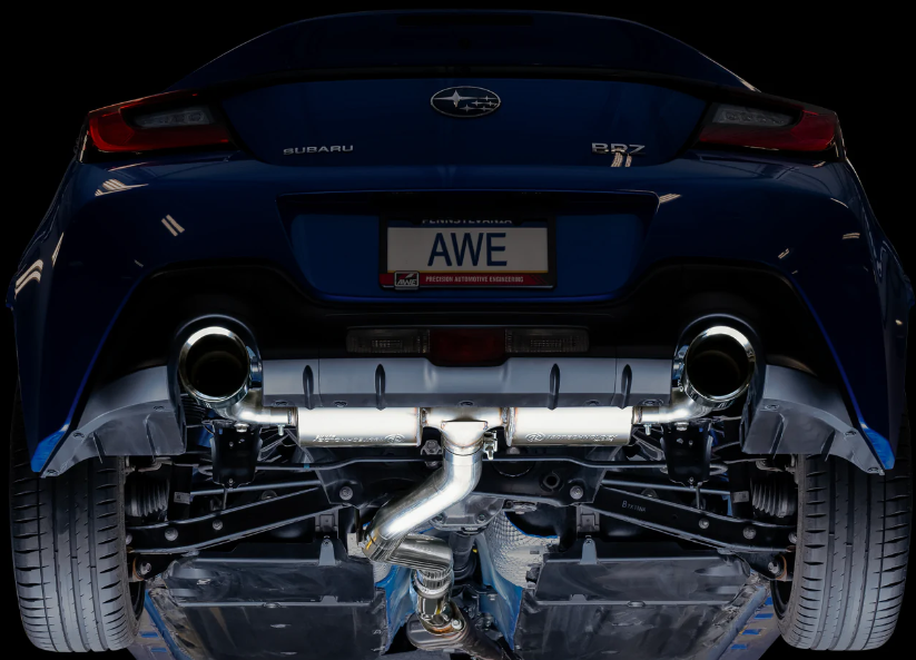 AWE Track Edition Cat-Back Exhaust - Subaru BRZ/ Toyota GR86/ Toyota 8 ...
