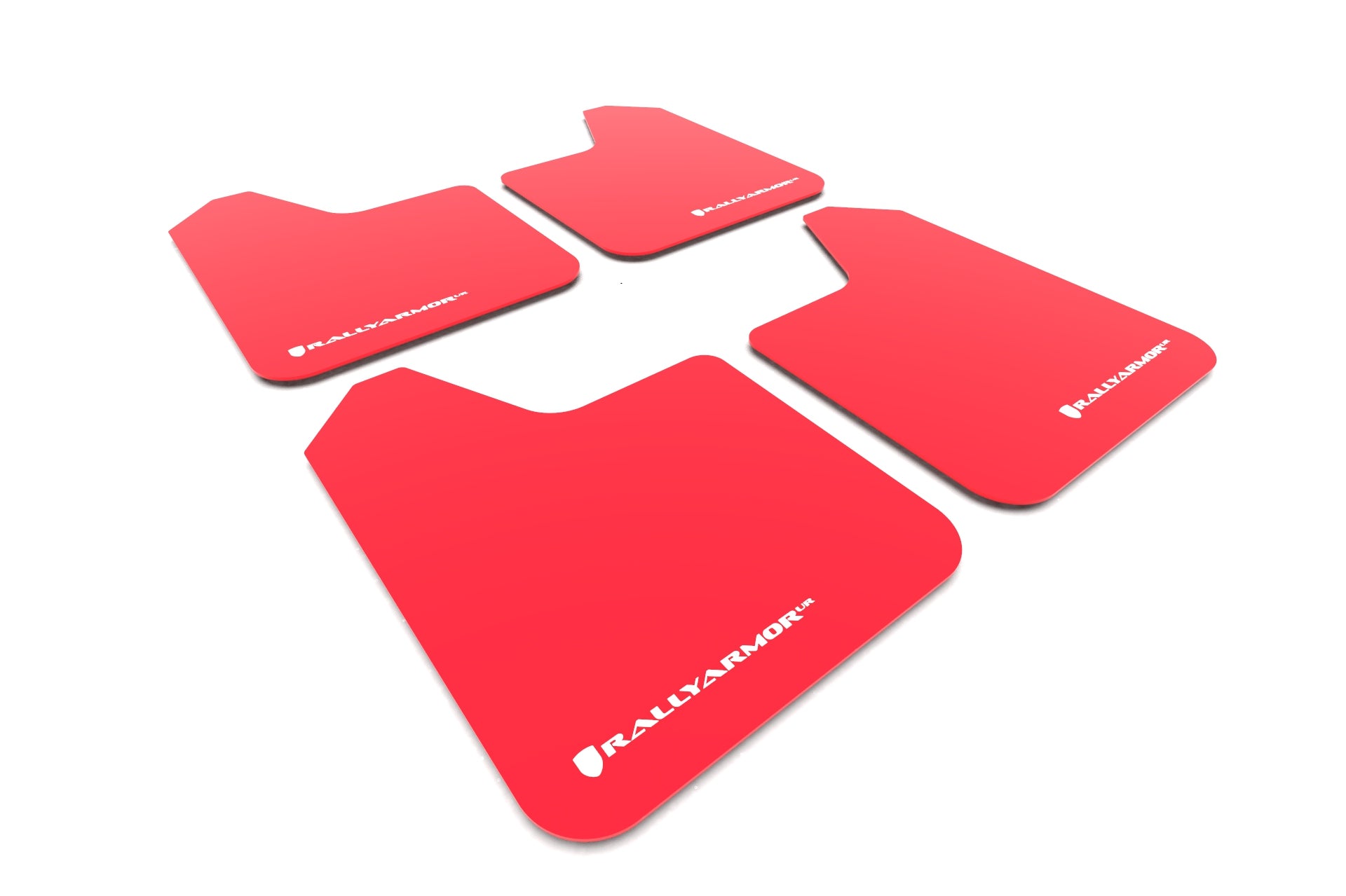 Rally Armor Universal UR Red Mud Flap with White Logo – United Speed Racing